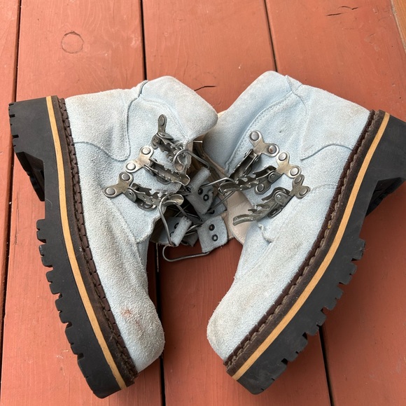 geier wally Austria | Shoes | Grier Wally Hikers Austria Baby Blue ...